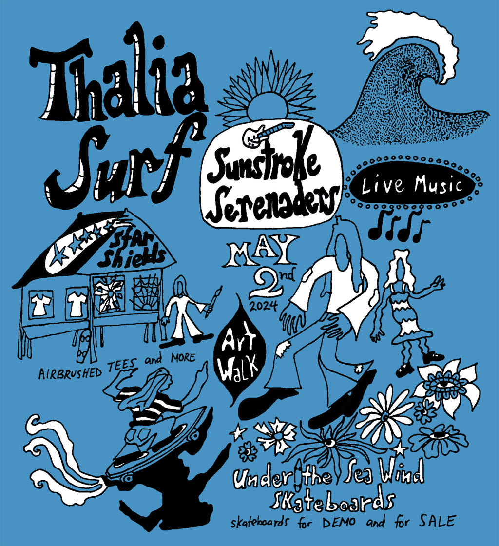 UPCOMING EVENT MAY 2nd ART WALK – Thalia Surf Shop