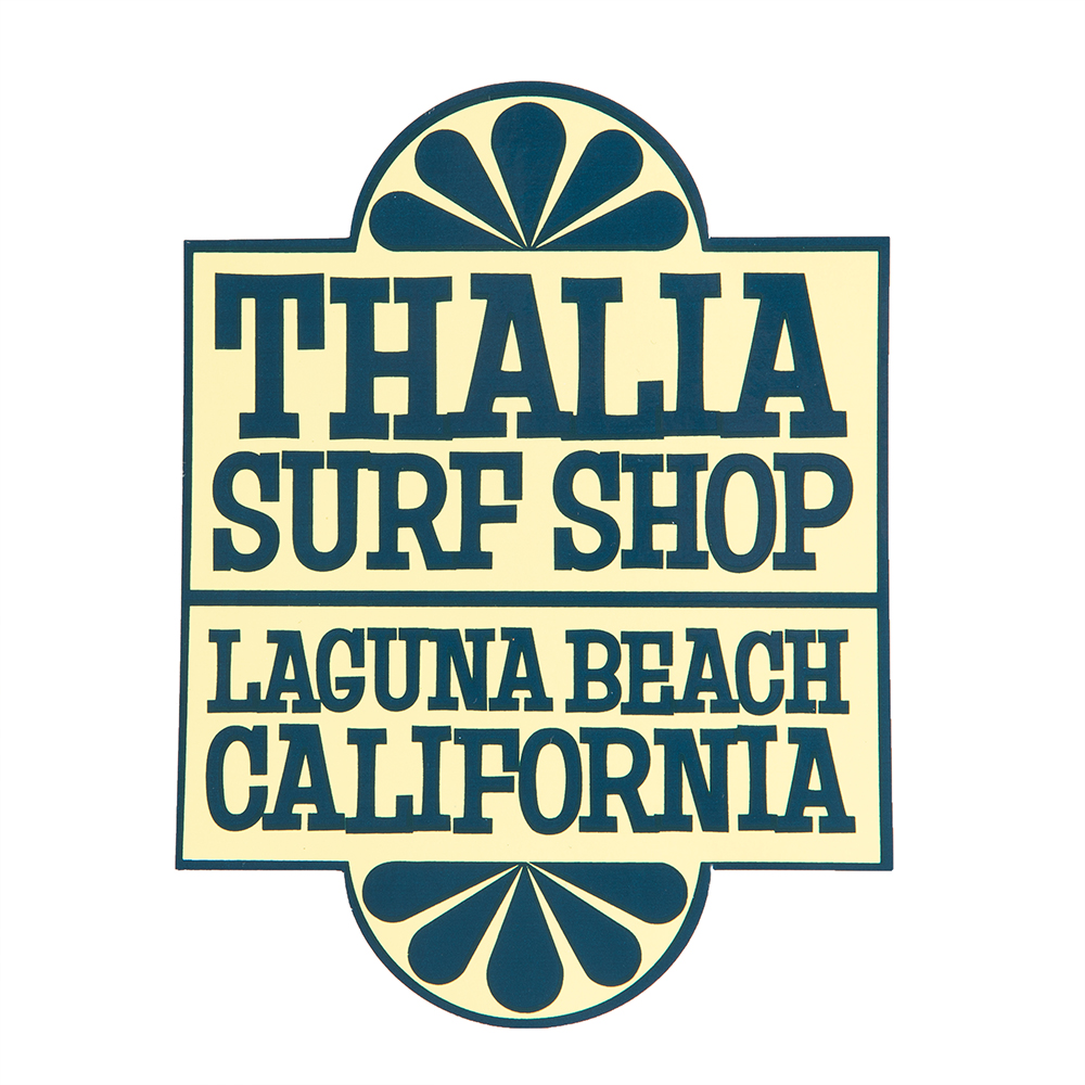 Thalia NBC Large 5" Sticker | Thalia Surf Logo Decal – Thalia Surf Shop